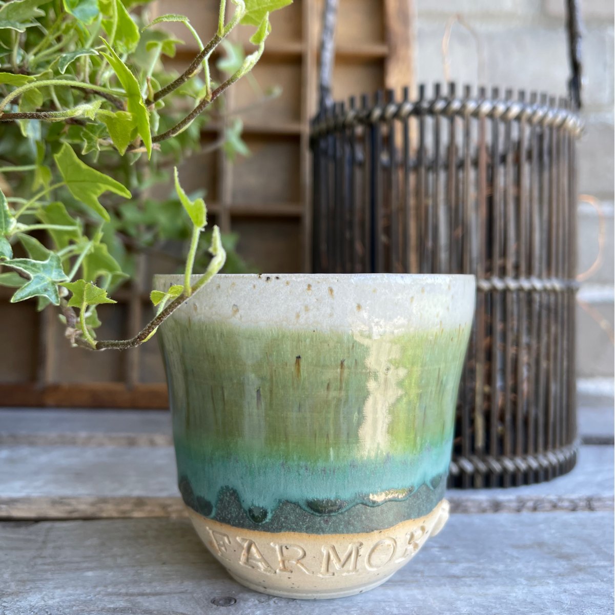 Fineste FARMOR kop - Kopper med tekst - Wessbergkeramik.dk